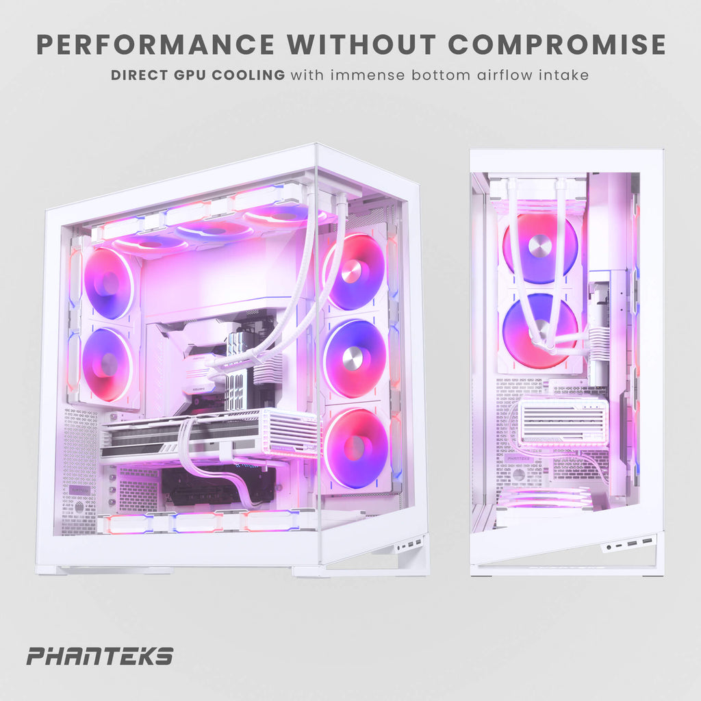 Phanteks NV9, Showcase Full-Tower Chassis White