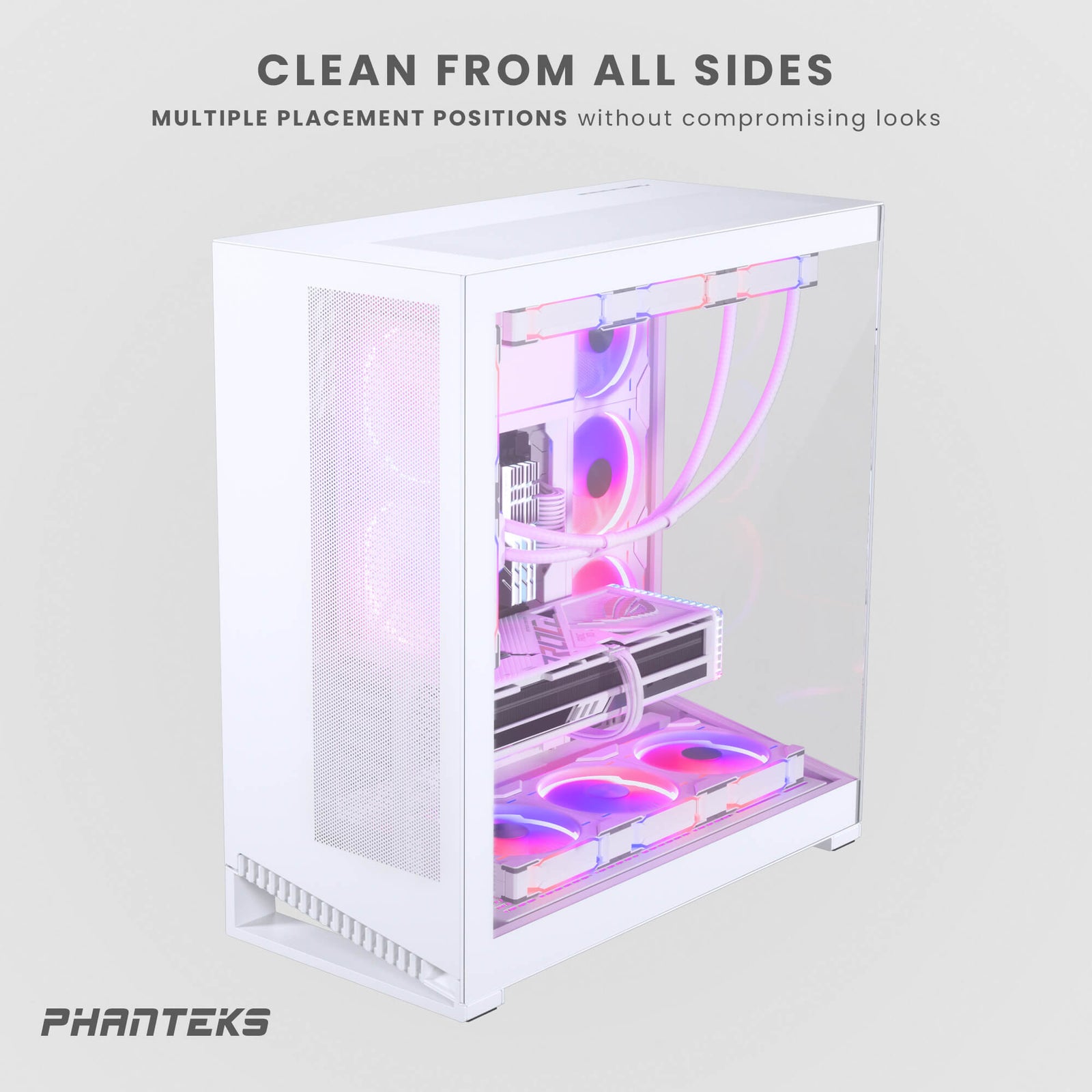 Phanteks NV9, Showcase Full-Tower Chassis White