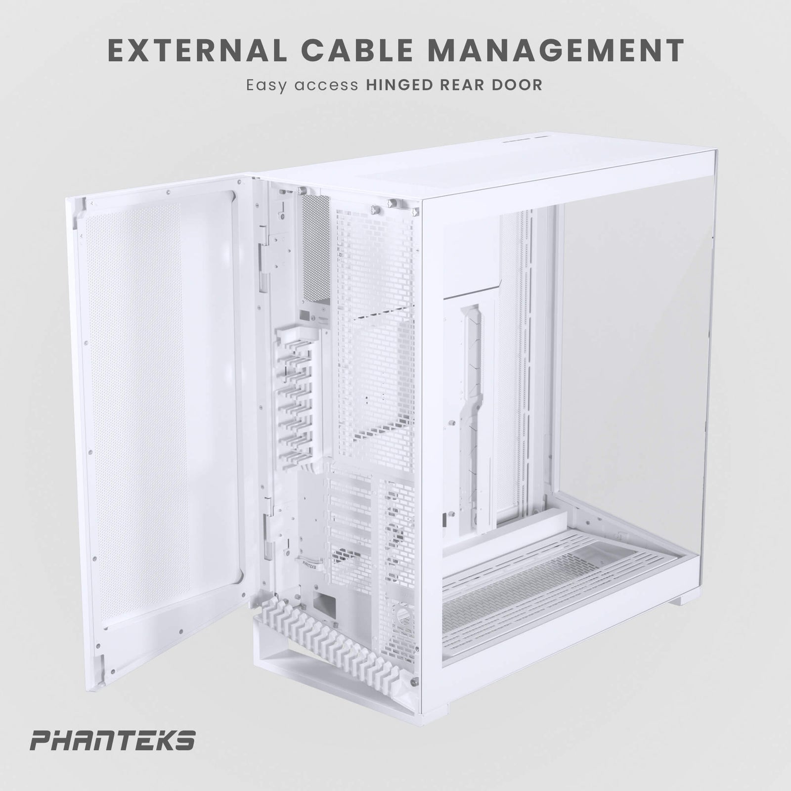 Phanteks NV9, Showcase Full-Tower Chassis White