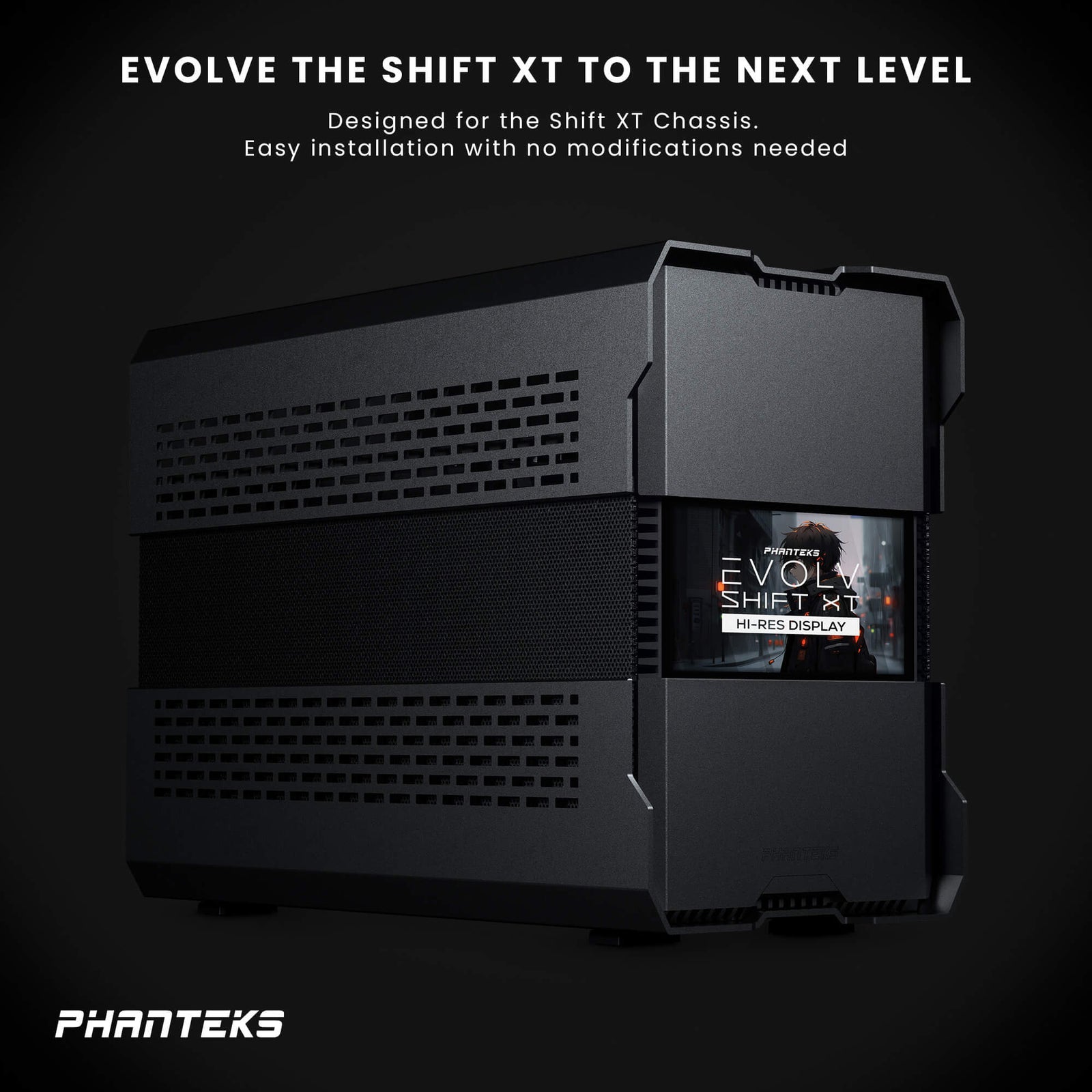 Phanteks Evolv Shift XT 5.5” Hi-Res Display, 60hz refresh rate, 2160x1
