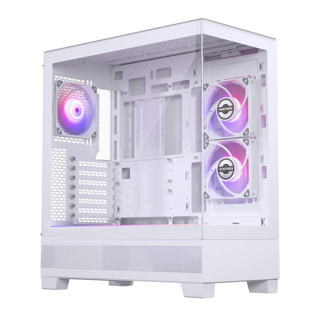 Phanteks XT View, Mid-Tower Gaming Chassis, Tempered Glass Front and S